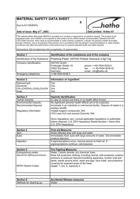 Diamond Polishing Paste.pdf - Keystone Industries