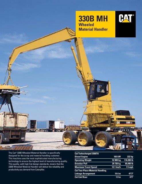 Wheeled Material Handler - Kelly Tractor