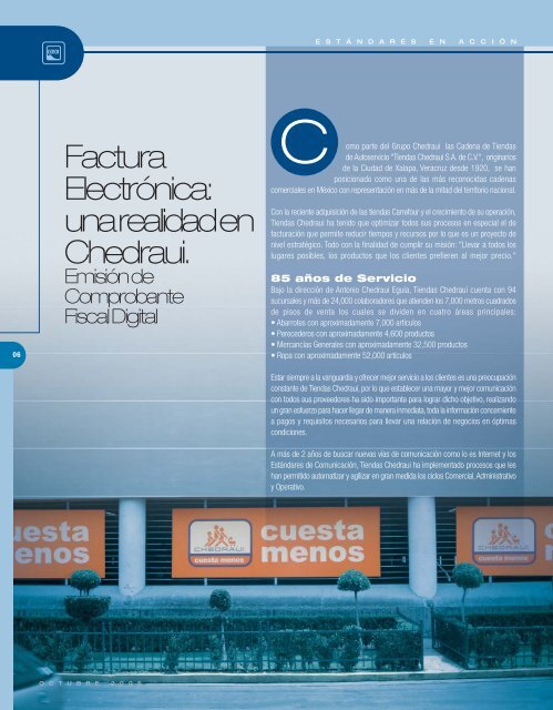 Chedraui Proveedores GRUPO COMERCIAL CHEDRAUI, S.A.B. DE C.V.