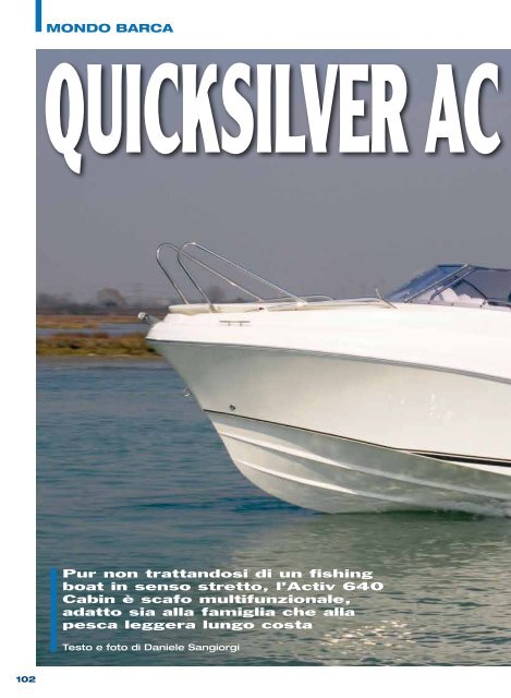 Quicksilver Activ 640 Cabin - Brunswick Marine