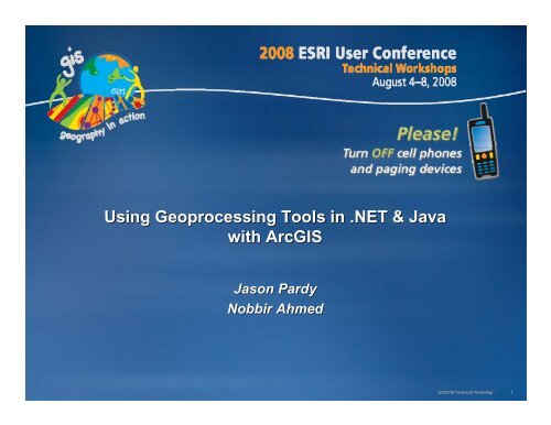 Using Geoprocessing Tools In Net And Java With Arcgis