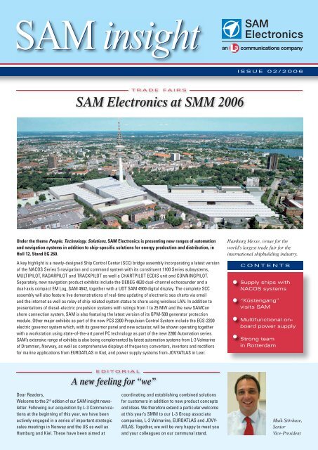 SAM Electronics at SMM 2006 - SAM Electronics GmbH