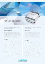 HSlight II Interface - samtec automotive software & electronics GmbH