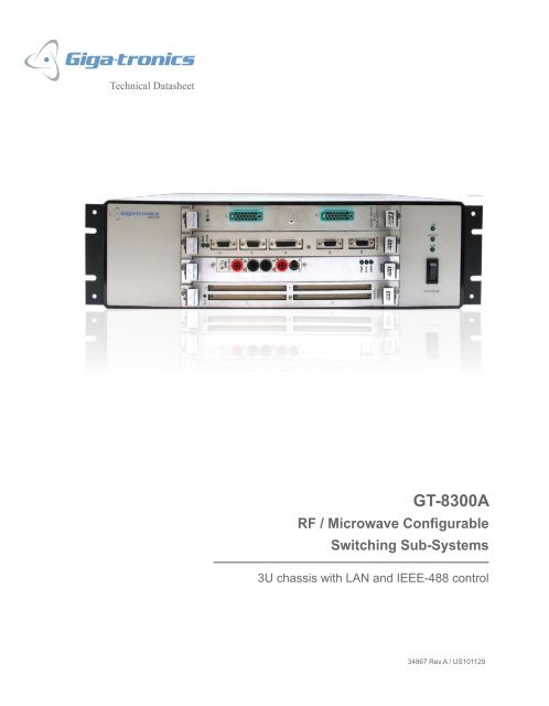 GT-8300A - Giga-tronics