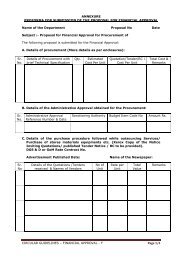 Proforma For The Approval Of Proposal By The Purchase Committee