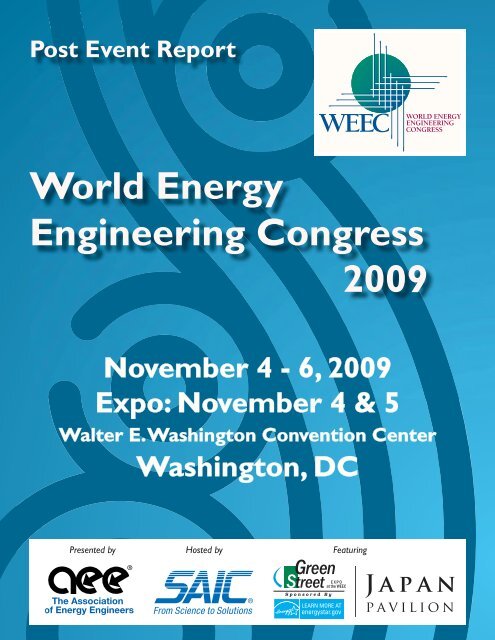 World Energy Engineering Congress 2009 - Trade Shows