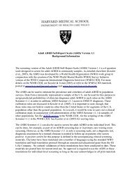 Adult ADHD Self-Report Scale (ASRS-v1.1) Symptom Checklist ...