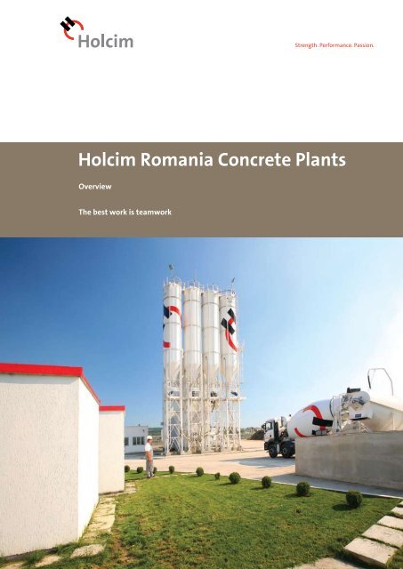 Holcim Romania Concrete Plants