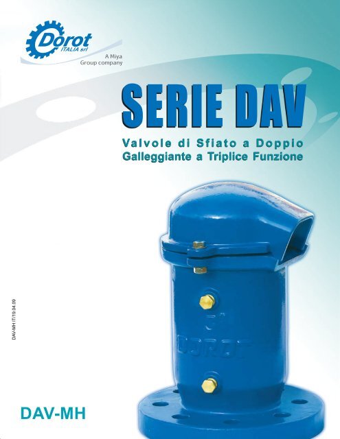 DAV-MH - Dorot Control Valves