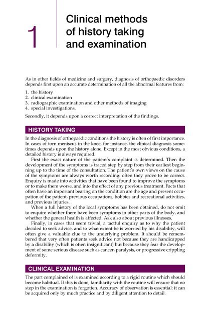 Clinical methods of history taking and examination - MedEd Connect