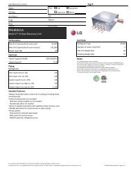 Heat Recovery - LG HVAC VRF Systems