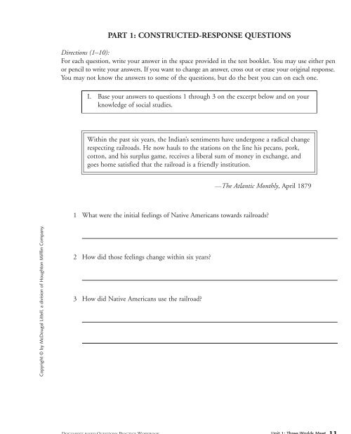 Document Based Questions Homework - All Of E