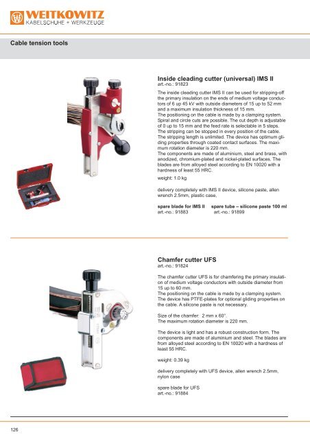 Cable XXXtension toolsXXX