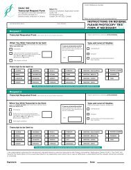 PERSONAL STATEMENT FORM