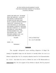 Proposed Order Granting Motion