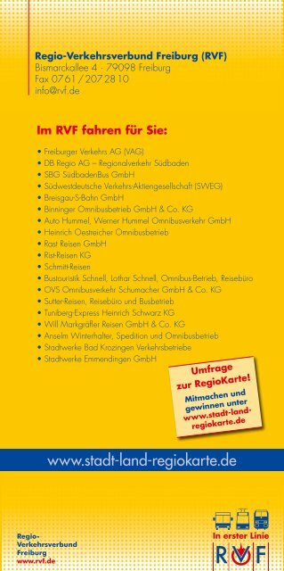 Regio-Verkehrsverbund Fre