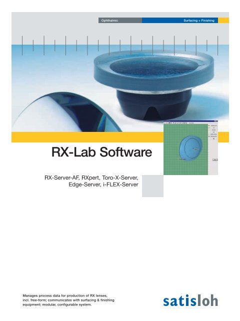 RX-Lab Software - Satisloh