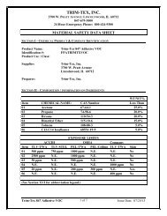 Tex 11 Spray Adhesive - MSDS Sheet.pdf - Trim-Tex