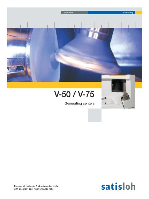 V-50 / V-75 - Satisloh