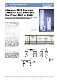 inlet outlet X X Technical Data Sheet GM-Series ... - Oerlikon Barmag