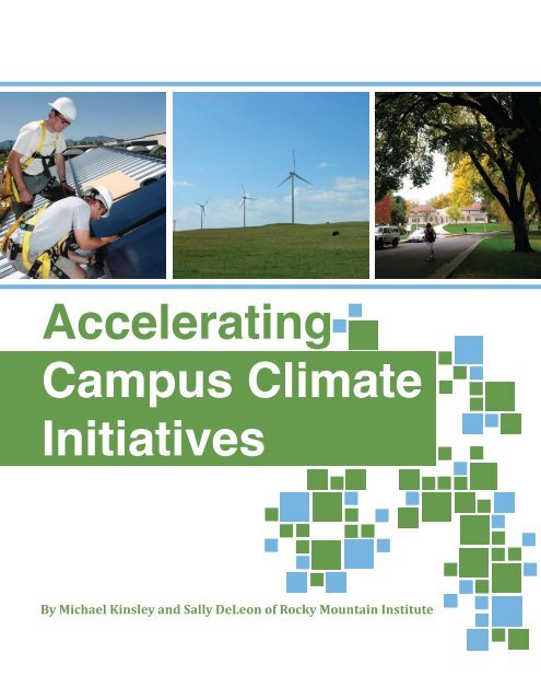 Accelerating Campus Climate Initiatives - Rocky Mountain Institute
