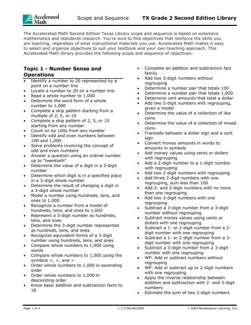 Grade 2 - Renaissance Learning