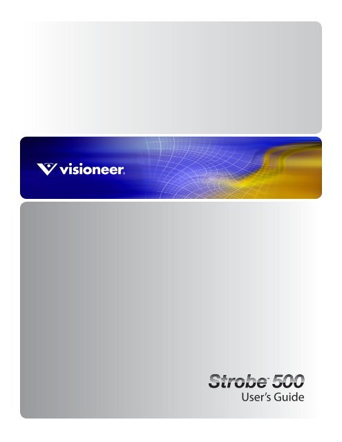 Patriot 430 - Visioneer Product Support and Drivers