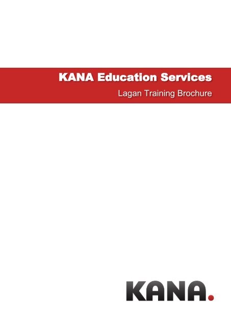 Lagan Train the Trainer - KANA Education Services