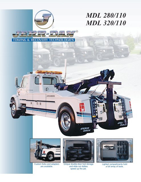 Jerr-Dan MDL 280 14-Ton Independent - Twin State Equipment