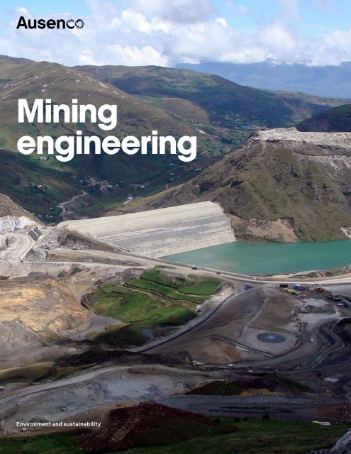 mining engineering brochure - Ausenco
