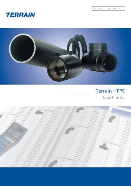 Terrain HPPE Price List Oct 2011 - Polypipe