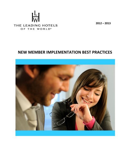 LHW New Member Implementation Best Practices