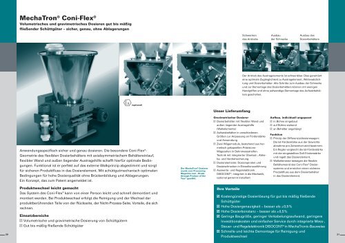 MechaTron® Coni-Flex® - Schenck Process GmbH
