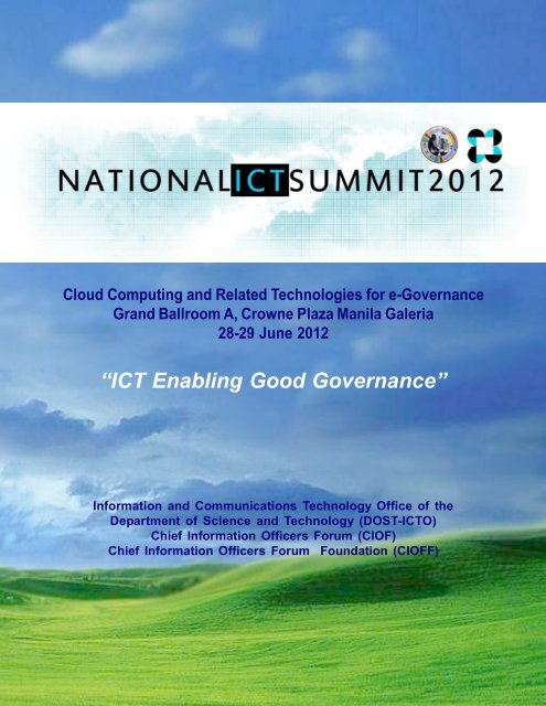“ICT Enabling Good Governance”