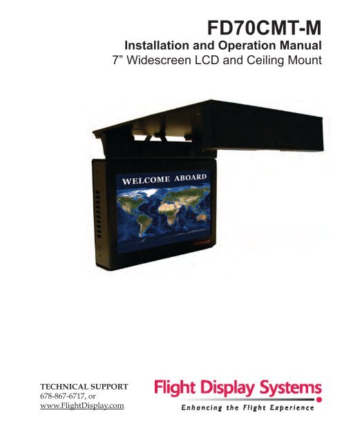 FD70CMT-M - Flight Display Systems
