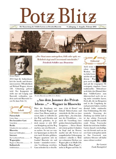 Potz Blitz - SchillerGarten