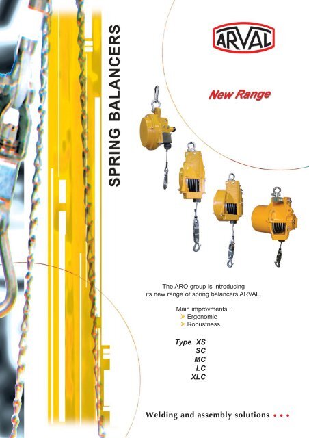 SPRING BALANCERSSPRING BALANCERS