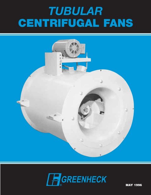 MODEL TCF Tubular Centrifugal Fans