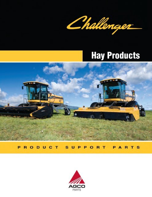 Challenger Hay Products Catalog - AGCO Parts