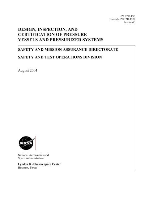Design, Inspection, and Certification of Pressure Vessels