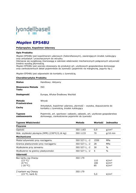 Moplen EP548U.pdf - Motor Polimer