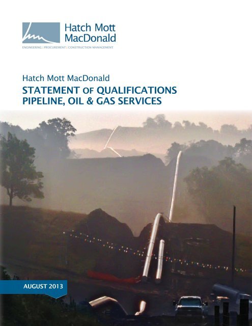 Statement of Qualifications - Hatch Mott MacDonald