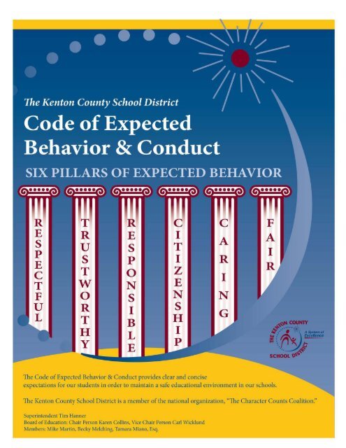 Student Code of Conduct - Kenton County Schools