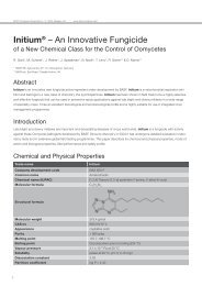 Xemium® - BASF Crop Protection