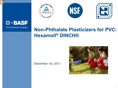 Hexamoll ® DINCH - BASF.com