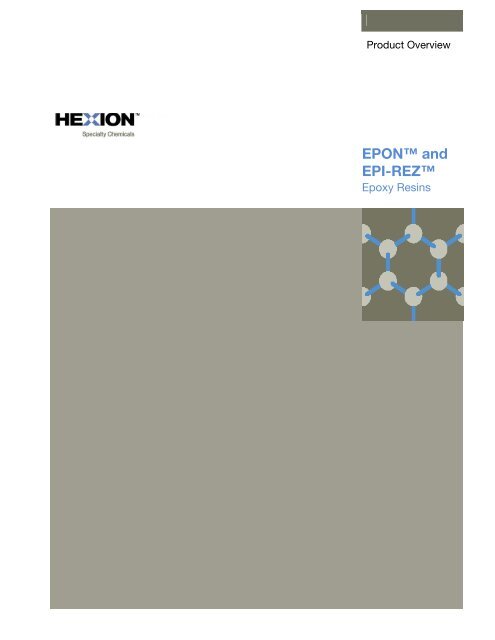 EPON™ and EPI-REZ™ - Boat Design Net