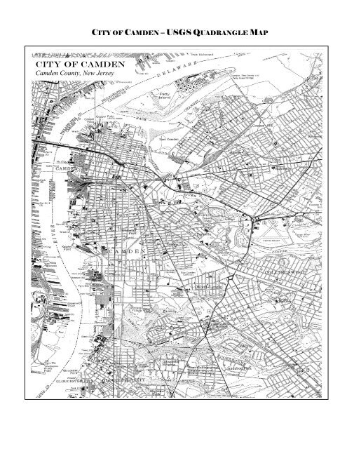 CITY OF CAMDEN – WATERW