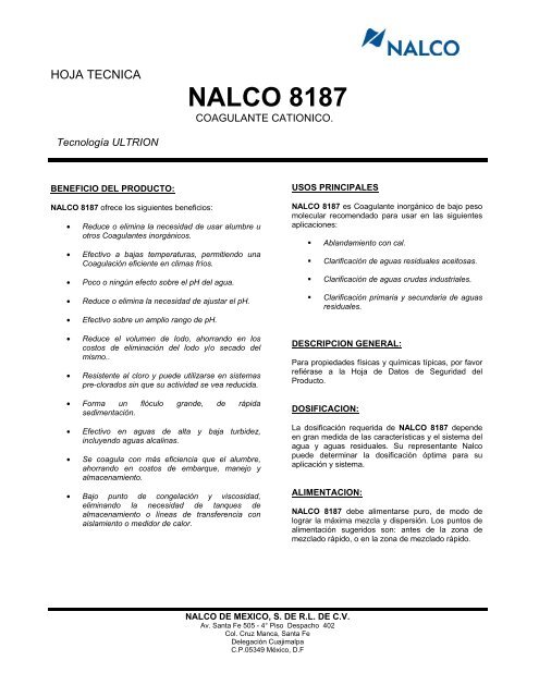 NALCO 8187