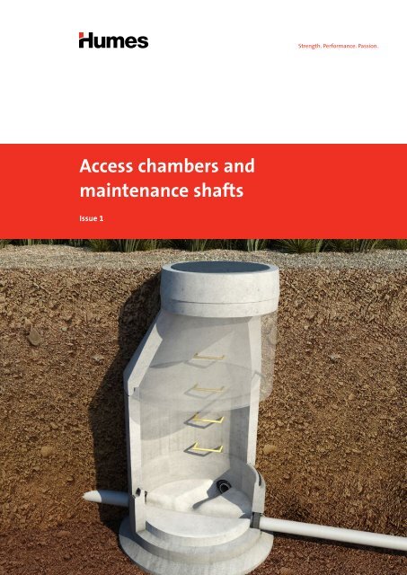 Access chambers and maintenance shafts brochure - Humes