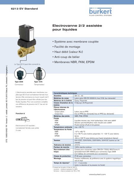burkert.fr - Bürkert Fluid Control Systems